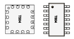 TS04, 4-CH touch sensor